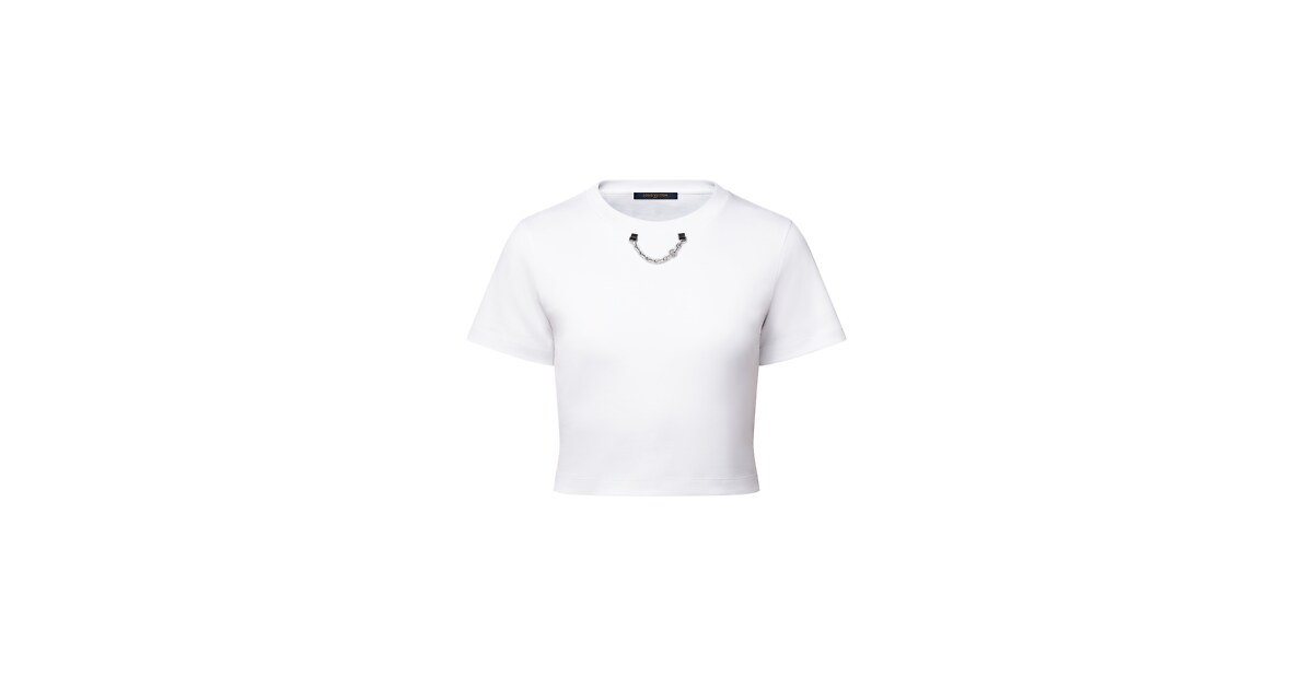 Top Cropped com Assinatura LV Spray - Ready-to-Wear | LOUIS VUITTON