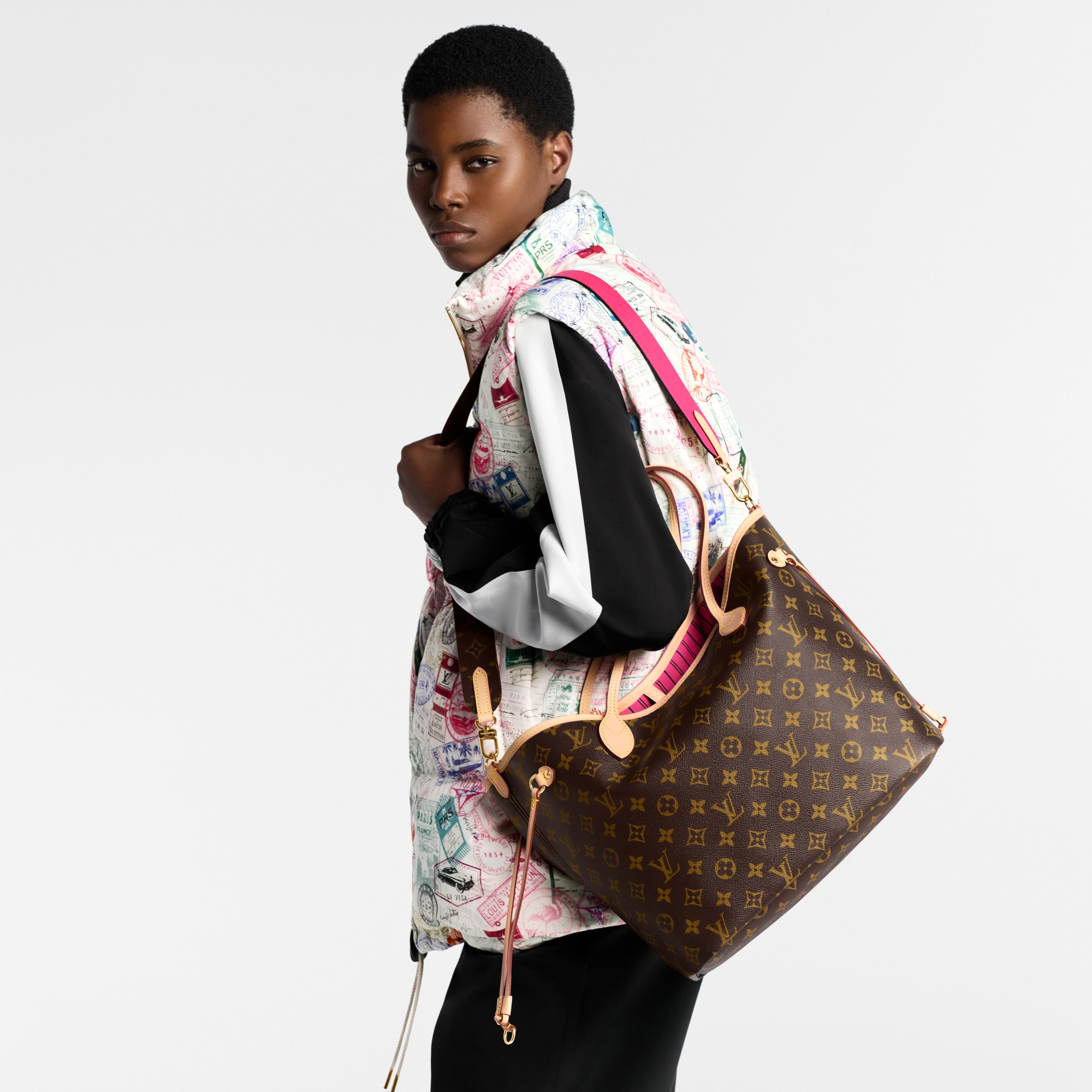 Neverfull MM Bandouliere Inside Out Monogram | LOUIS VUITTON®