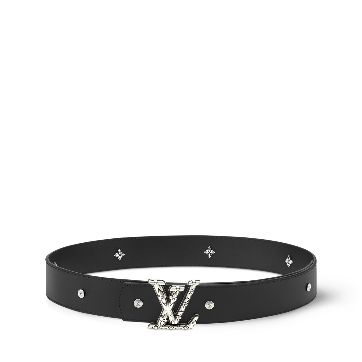 LV Dimension Drift Flower Studs 40mm Reversible Belt - Acessórios ...