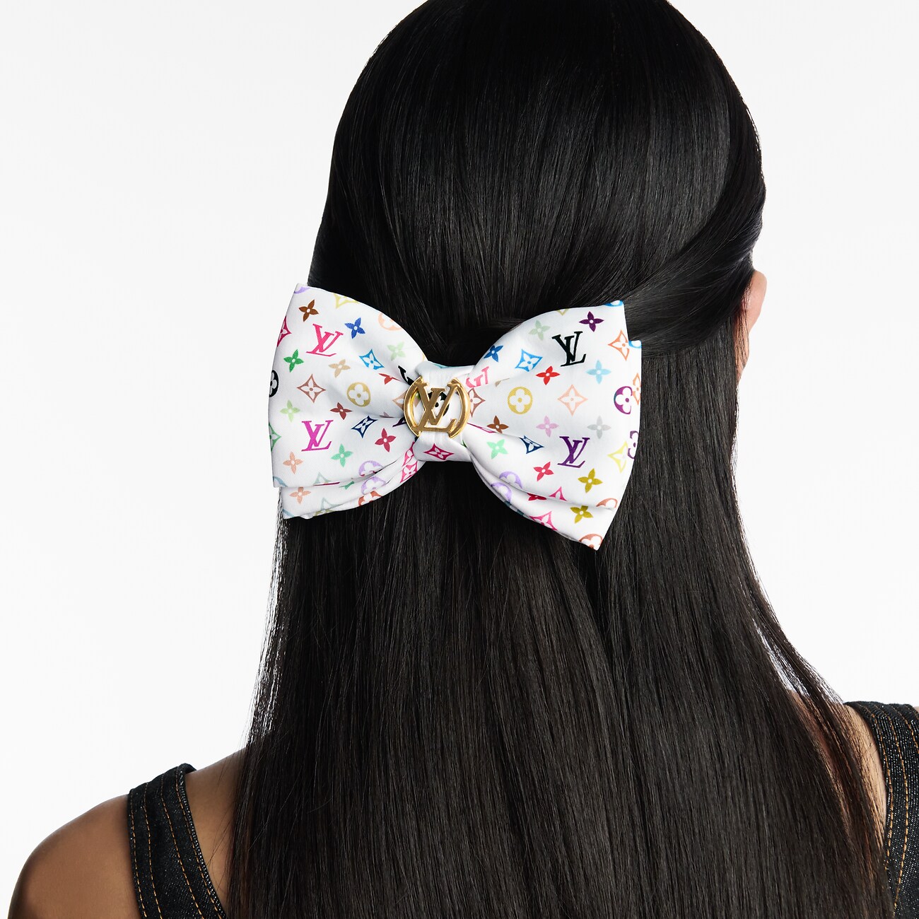 LV x TM Monogram Multicolor Bow Barrette S00 - Bijuterias Finas | LOUIS ...