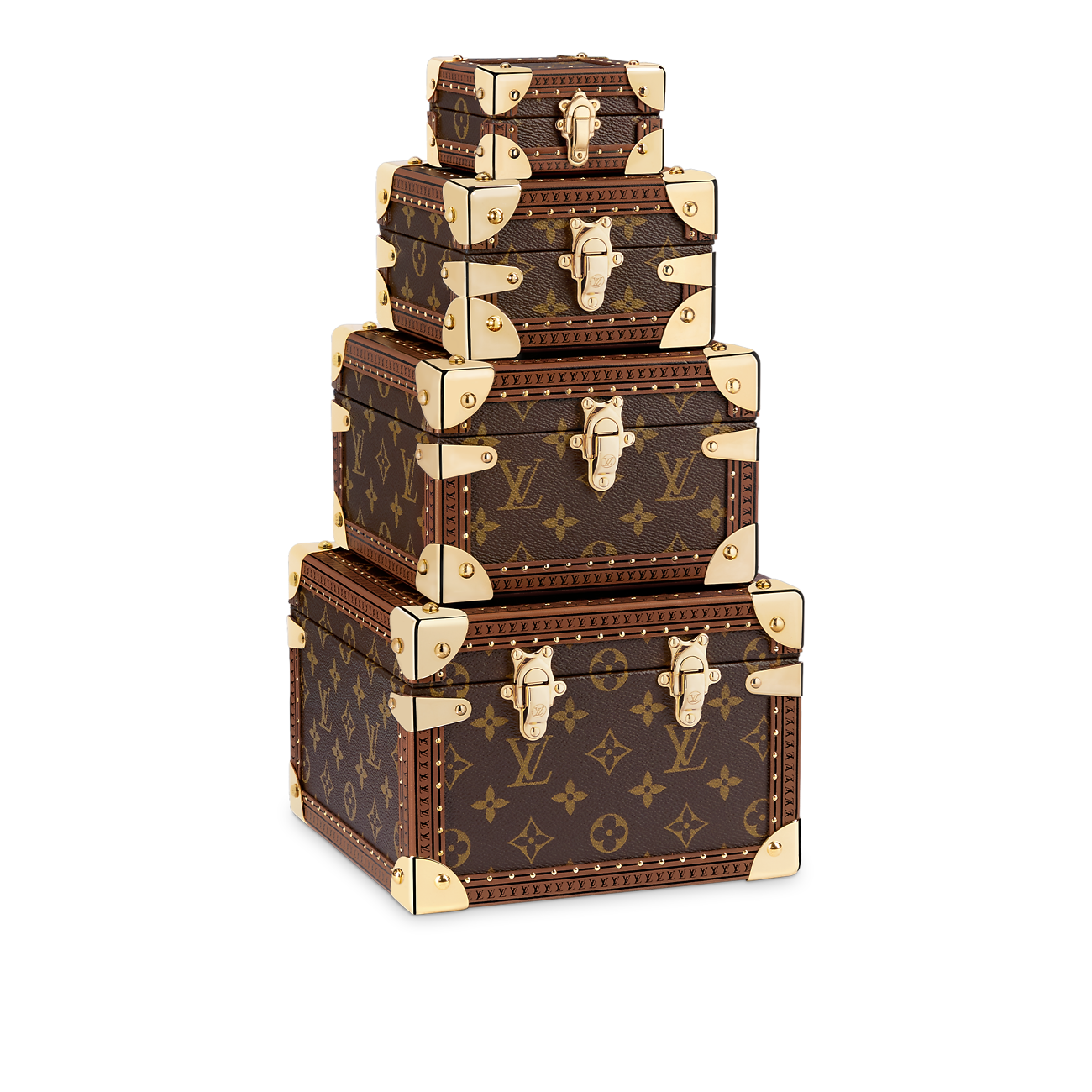 Pyramid Trunk Monogram - Destaques | LOUIS VUITTON