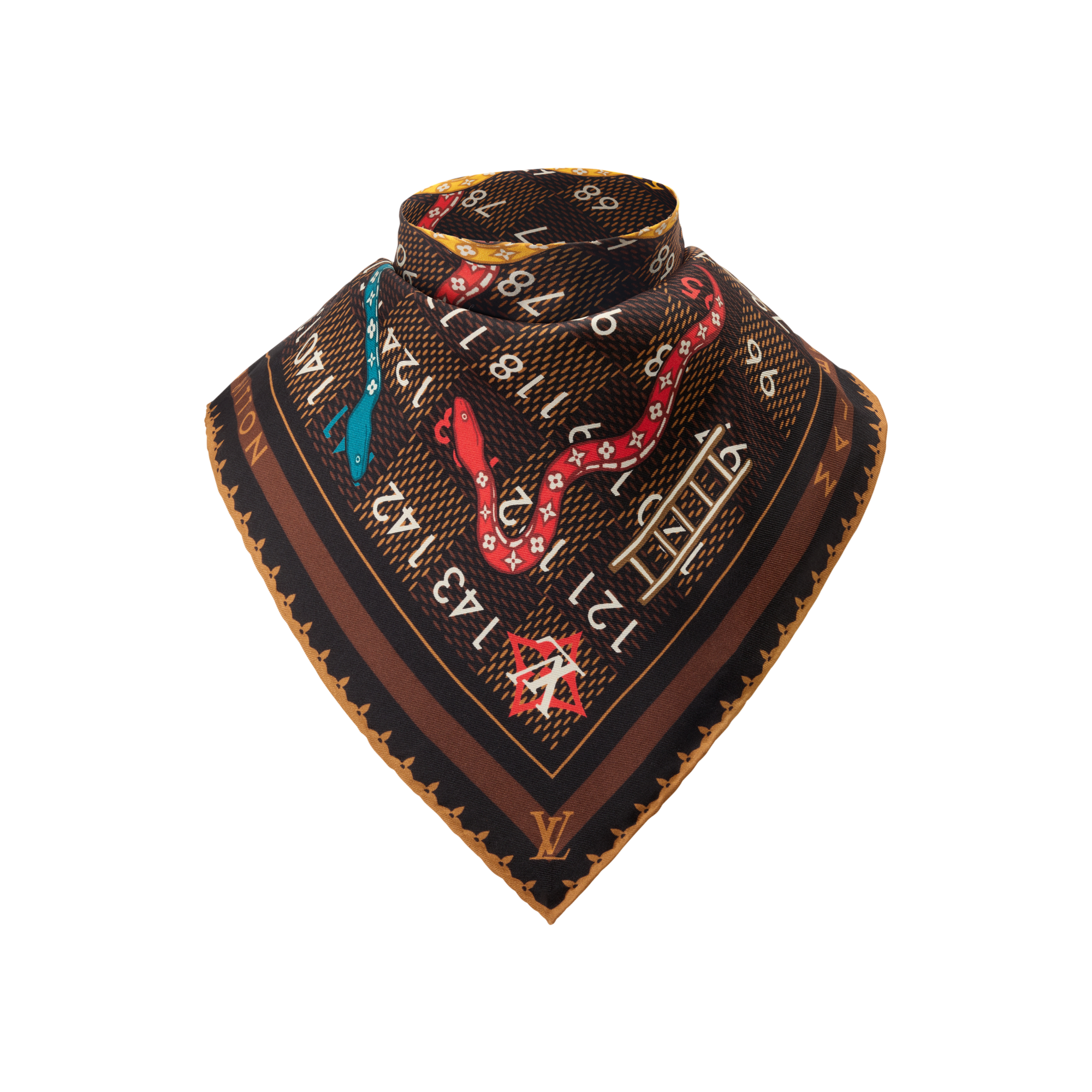 Snakes and Ladders Bandana S00 - Acessórios | LOUIS VUITTON