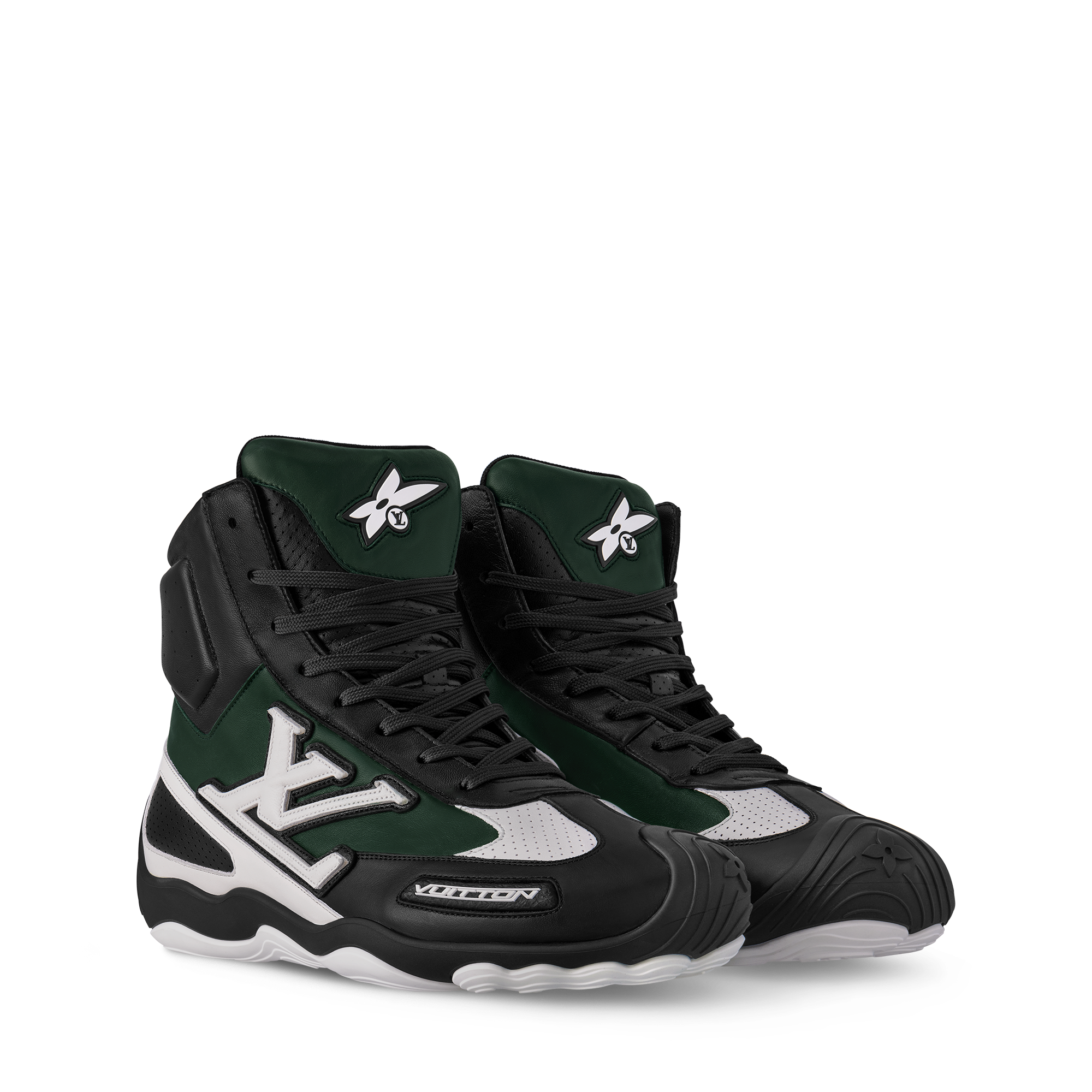 Tênis de Cano Alto LV Footprint Racing - Sapatos | LOUIS VUITTON