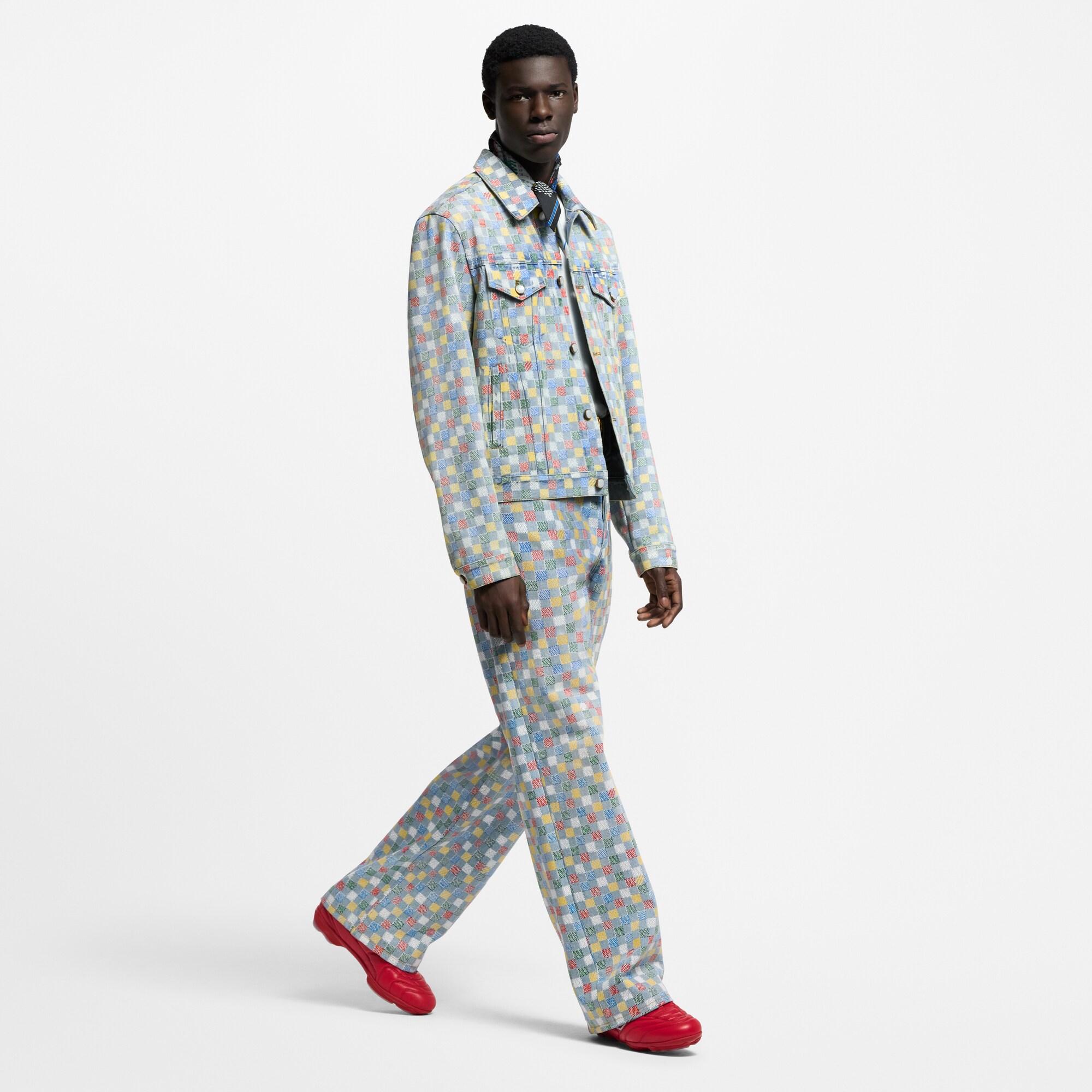 Tênis LV Footprint Soccer - Sapatos | LOUIS VUITTON